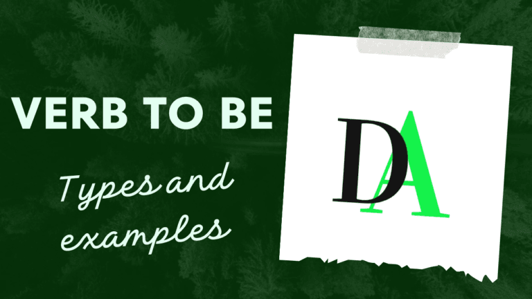 Verb to Be: Definition, 3 types and Uses - A Comprehensive Guide ...